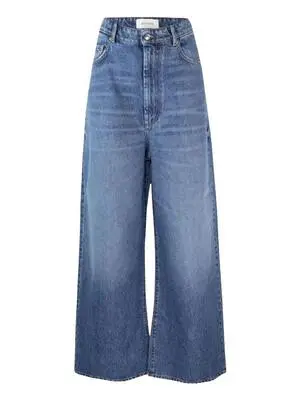 Sportmax Angri Wide Leg Jeans - Blue