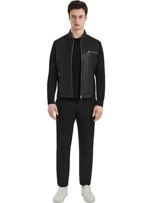 Rudsak Clifton Leather Jacket - Black