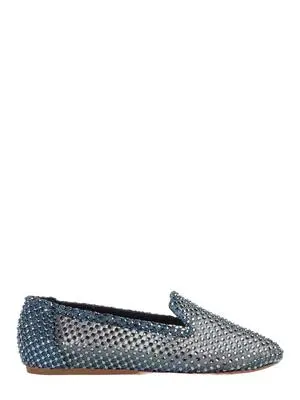 LE SILLA Gilda Crystal-embellished Ballerina Shoes - Blue