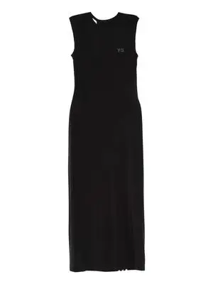 Y3 Tank Maxi Dress - Black