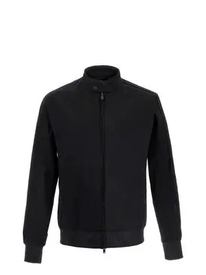 Y3 Zip-up Sweatshirt - Black