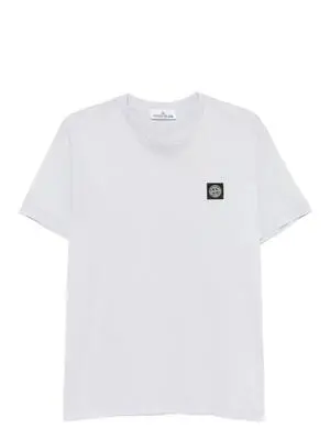 STONE ISLAND Logo-patch T-shirt