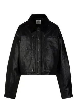 STUDIO TOMBOY Faux-leather Jacket - Black