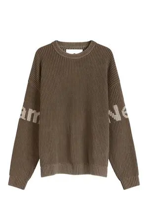 NEW AMSTERDAM SURF ASSOCIATION Logo Crew Knit Sweater - Eiffel Tower