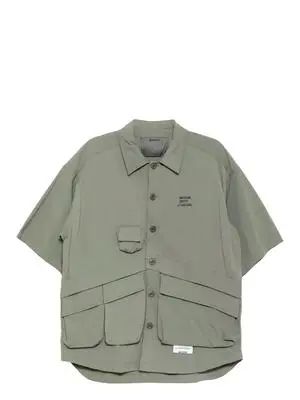 MUSIUM DIV. Logo-print Shirt - Grey