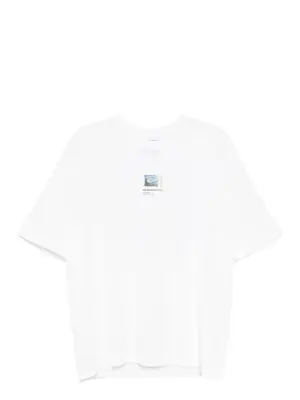 MUSIUM DIV. Graphic-print T-shirt - White