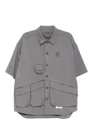 MUSIUM DIV. Logo-print Shirt - Grey