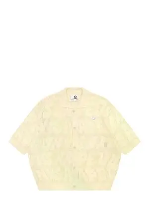 A BATHING APE Aape * Knitted Shirt - Yellow