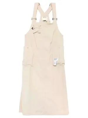 MUSIUM DIV. Pinafore Dress - Neutrals
