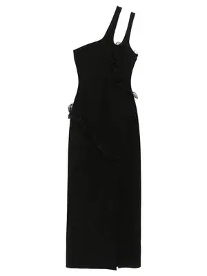 NENSI DOJAKA Nadia Midi Dress - Black