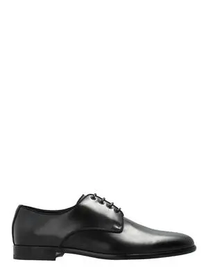 Dolce & Gabbana Leather Oxford Shoes - Black