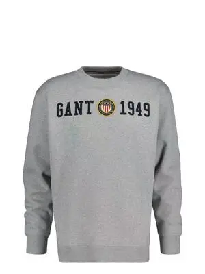 Gant Crest Shield Sweatshirt - Grey