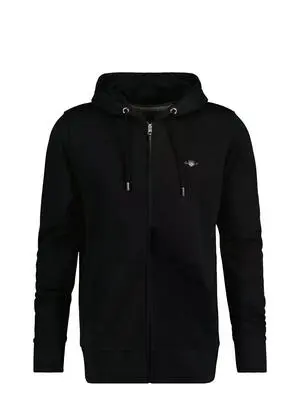 Gant Shield Hoodie - Black