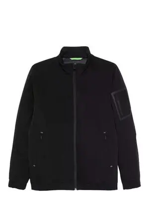 Hugo Boss Logo-patch Padded Jacket - Black