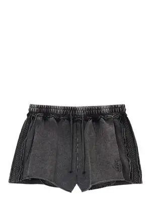 MUSIUM DIV. Cotton Shorts - Black