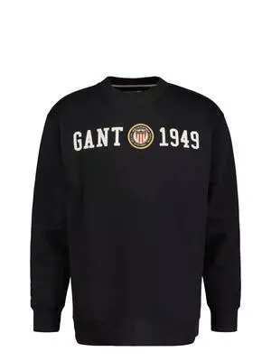 Gant Crest Shield Sweatshirt - Black