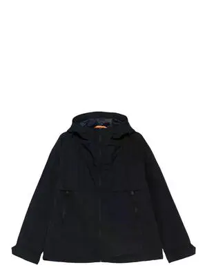 BOSS Logo-patch Lightweight Jacket - Blue