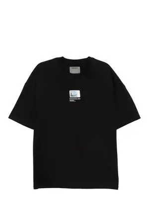 MUSIUM DIV. Graphic-print T-shirt Black