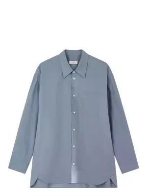 STUDIO TOMBOY Pleat-detail Shirt - Blue