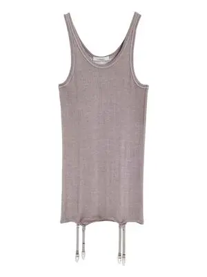 LEMAIRE Seamless Wool Tank Top - Pink