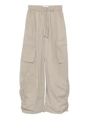 Izzue Drawstring Cargo Trousers - Neutrals