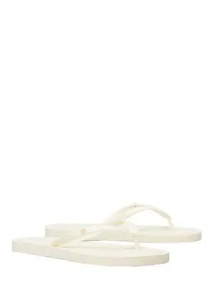 Tory Burch Kira Flip Flop - New Ivory / Gold