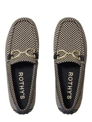 Rothy's The Double Bit Loafer - Classic Micro Check