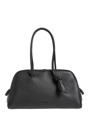 Jacquemus Le Turismo Leather Bowling Bag - Black
