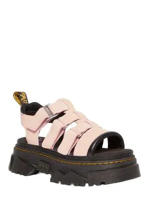 Dr. Martens Mattison 3 Strap Platform Sandals - Pink