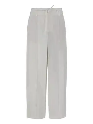 Vince Straight-leg Trousers - White