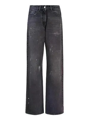 SEEN USERS Pull To Open Jeans - Black