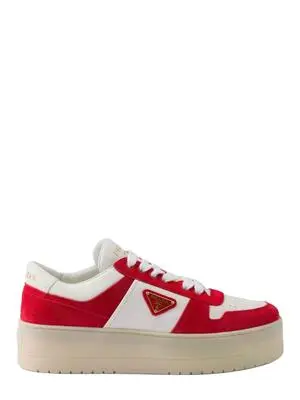 Prada Downtown Bold Sneakers - White
