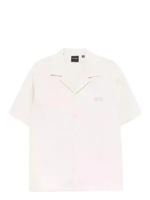 DAILY PAPER Logo-embroidered Shirt - Neutrals