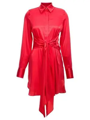 LE TWINS Cervia Shirt Dress - Pink