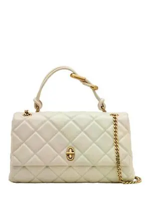 Marc Jacobs Marc Jacobs The Quilted Dual Convertible Shoulder Bag Neutrals
