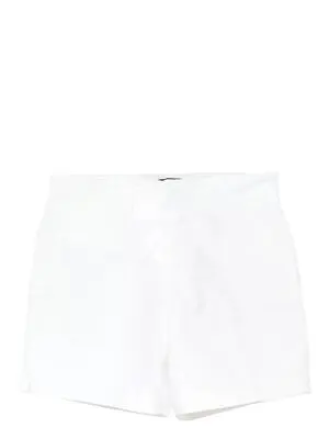 TOM FORD Tailored Cotton Satin Shorts - Neutrals