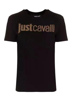 Just Cavalli Logo-print T-shirt - Black
