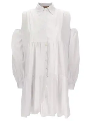 LE TWINS Fara Mini Dress - White