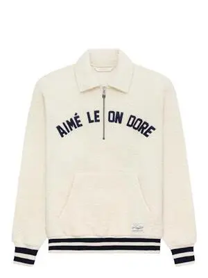 Aimé Leon Dore Casentino Half-zip Pullover - Cream