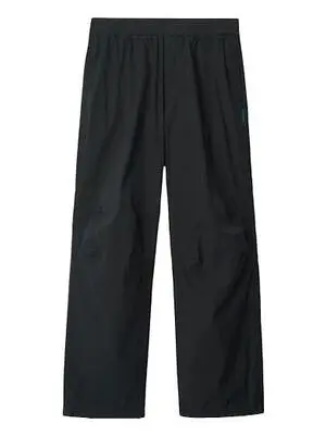 Burberry Pleated Wide-leg Trousers - Black