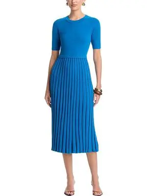 Elie Tahari Vesper Sweater Dress - Blue Palace