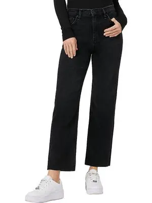 Hudson Jeans Remi Mid-rise Ankle Straight Jeans - Fade To Black
