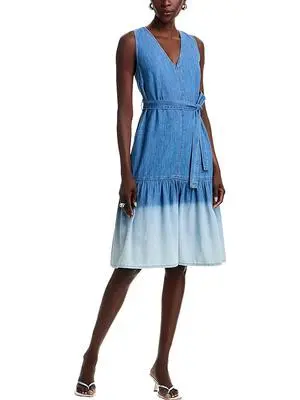 Kobi Halperin Georgie Sleeveless Denim Dress - Indigo