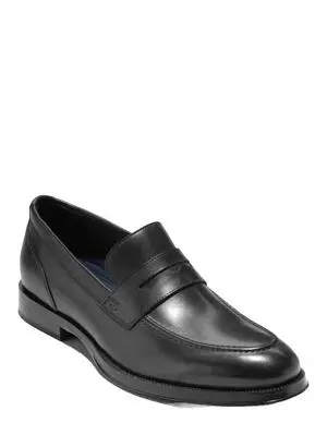 Cole Haan Carnegie Penny Loafer - Black /black