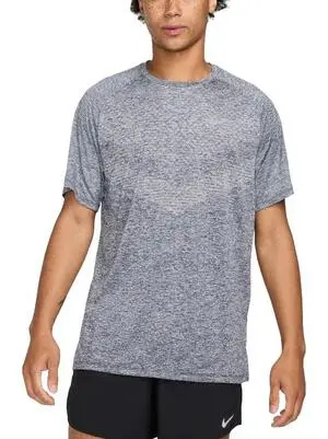 Nike Stride Dri-FIT ADV Running T-Shirt Thunder Blue/ Heather
