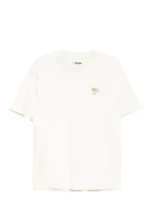 Izzue Logo-print T-shirt - Neutrals