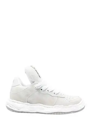 Mihara Yasuhiro Leather Sneakers - White