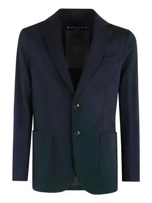 CIRCOLO 1901 Patch Pocket Blazer - Blue