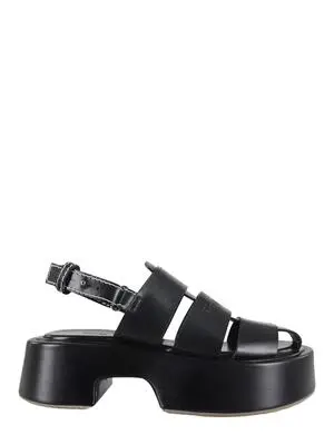 JW ANDERSON JW Anderson Leather Platform Pumps