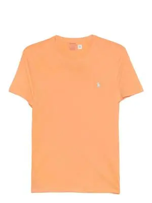 Polo Ralph Lauren Cotton Crew-neck T-shirt Orange